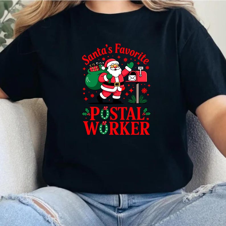 Postal Worker Christmas PNG Bundle | Mail Carrier | Delivery Driver ...