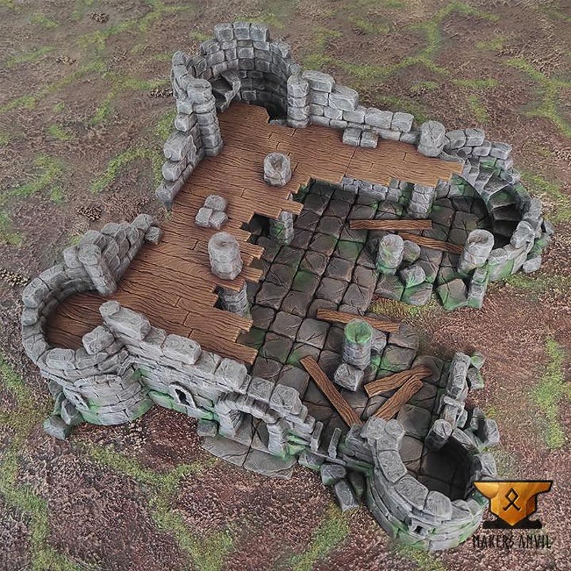 32mm Fantasy Buildings - Etsy