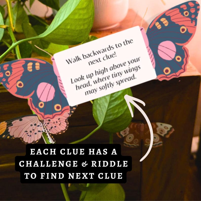 Magical Scavenger Hunt | Butterfly Kids Activity | Treasure Hunt ...