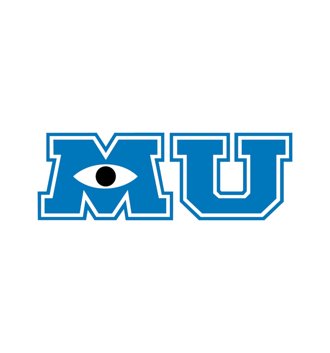 Monsters University MU Svg Jpg Png Ai Digital Download - Etsy
