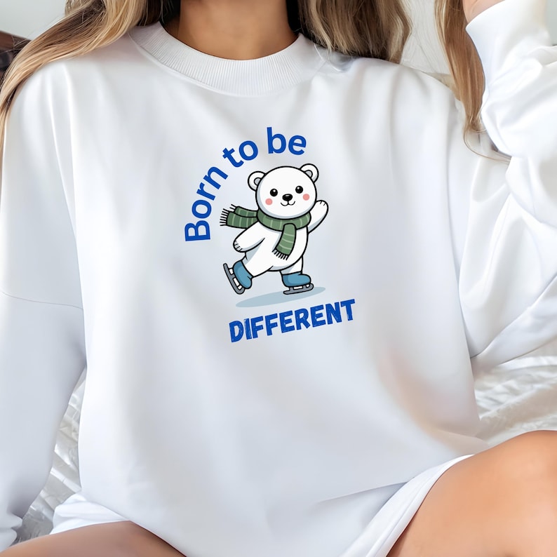 Born to Be Different PNG, Autism Awareness Shirt Design, Neurodiversity ...