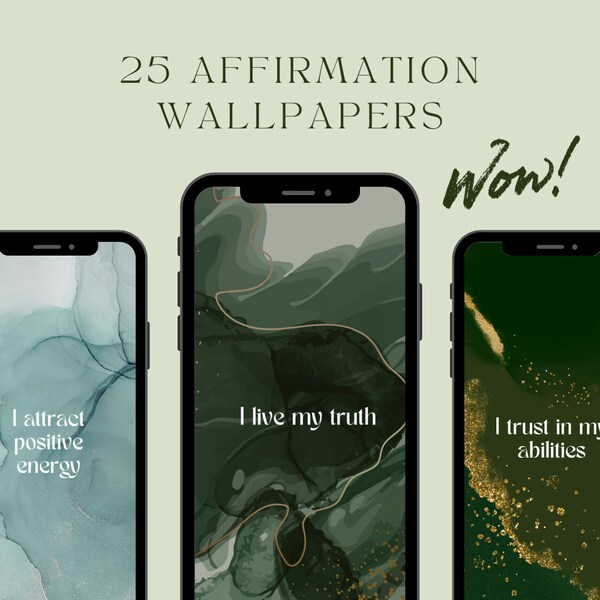 Phone Wallpaper Manifestation - Etsy