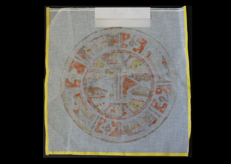 Custom Needleworks Needlepoint Aztec Southwestern Extra Large - Etsy