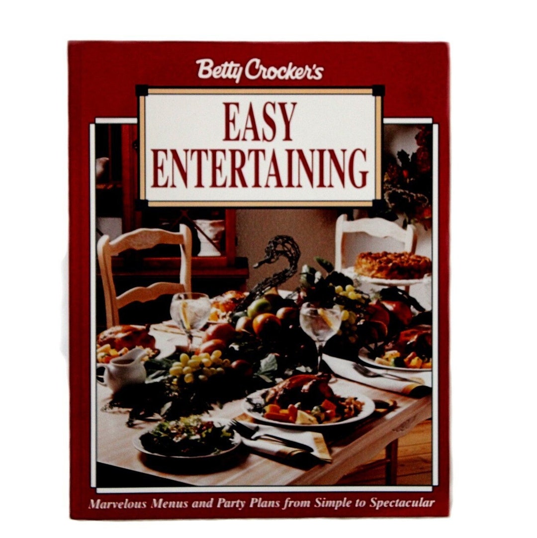 Betty Crocker's Easy Entertaining Cookbook Macmillan PB 1992 1st ...