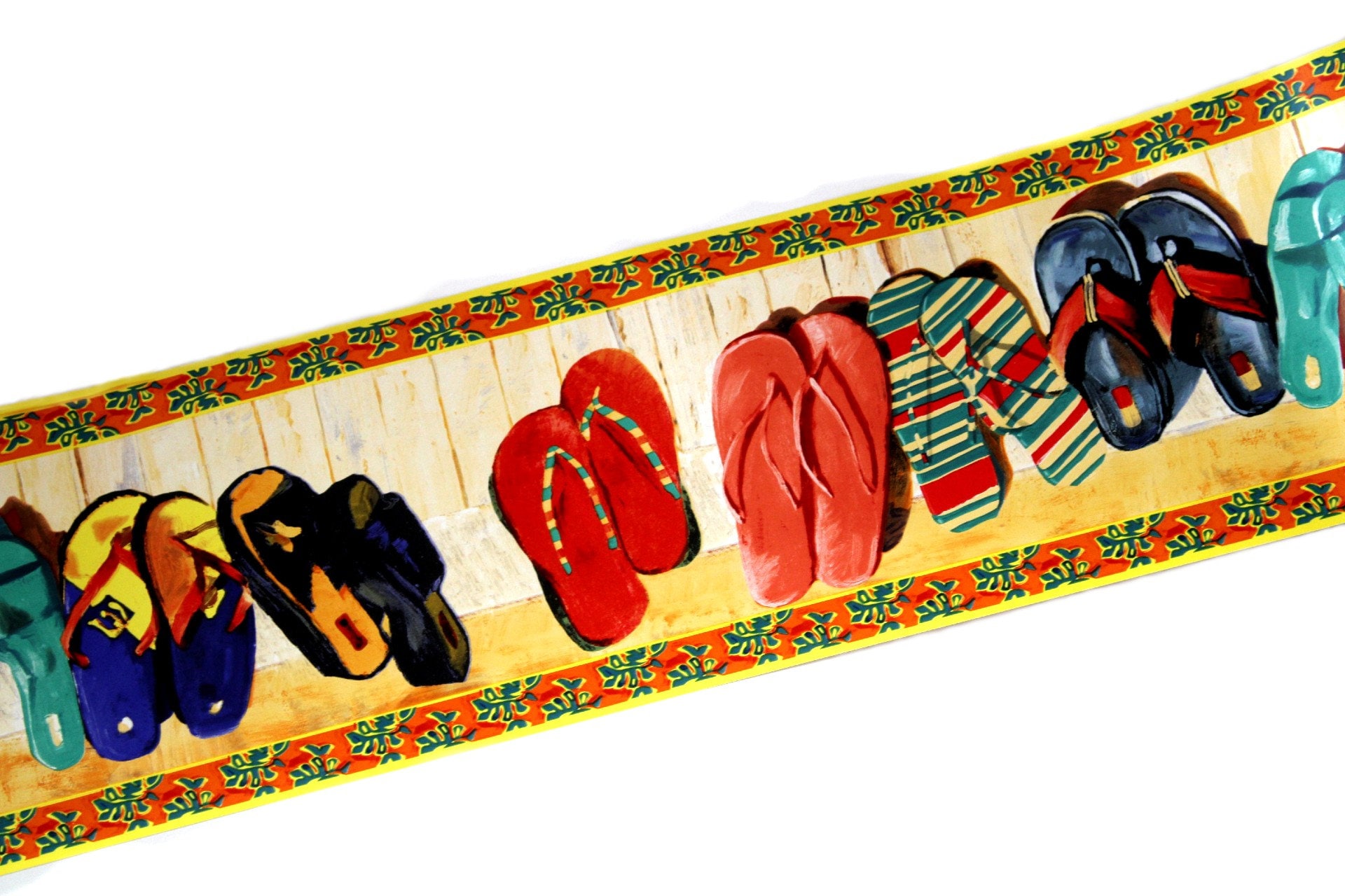 Flip Flop Wallpaper Border
