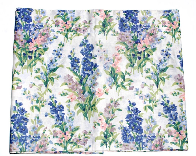 Laura Ashley Revman Blue Hyacinth Window Valence 83 - Etsy
