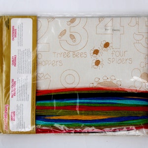 Sunset Crewel Embroidery Kit My Number Sampler Kit 2614 Chris ...