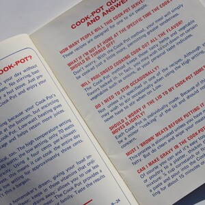 The All American Crockery Cook Pot Cook Book Original With Warranty ...