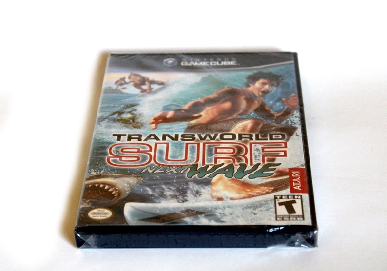 Nintendo Gamecube Transworld Surf Next Wave Atari RARE Factory Sealed ...