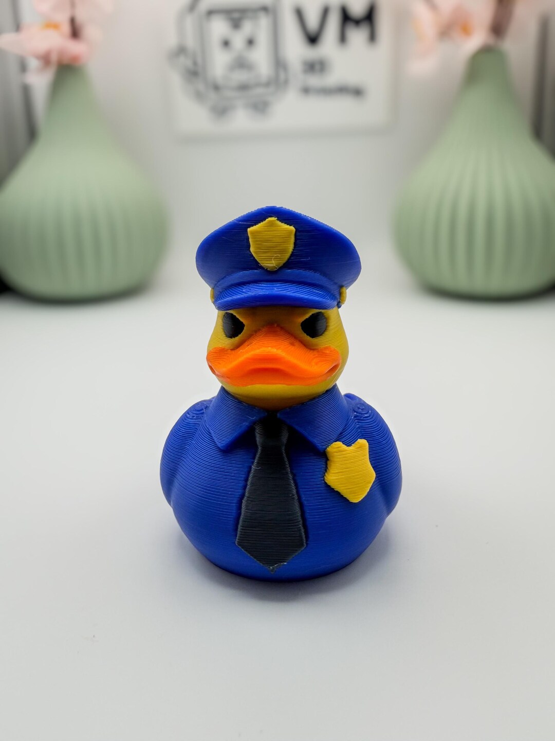 Police Officer Duck - 3D Printed - Cruise Duck - Collectibles - Etsy