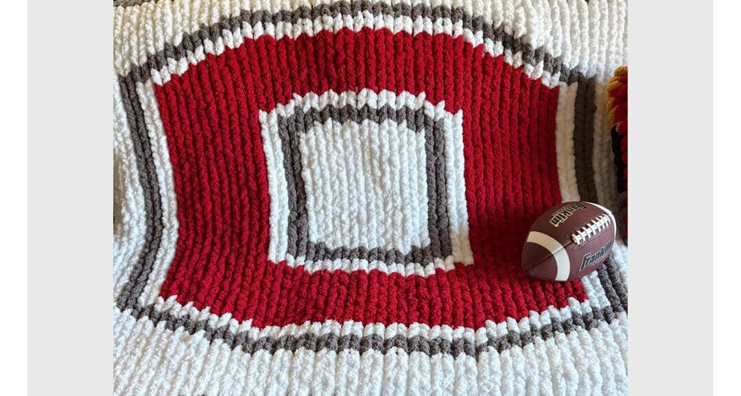Ohio State Buckeyes Graph Pattern - Etsy