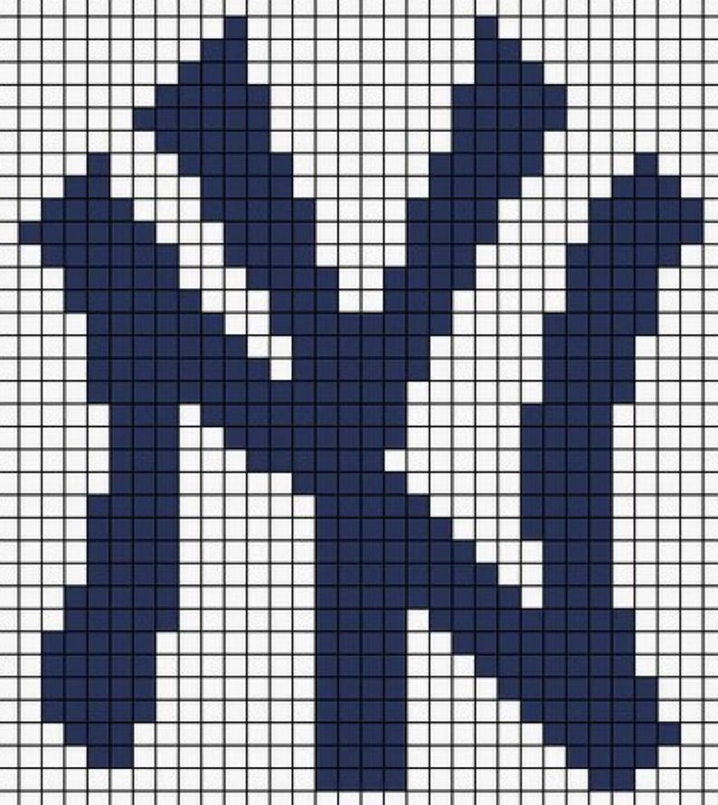 NY Graph Pattern - Etsy