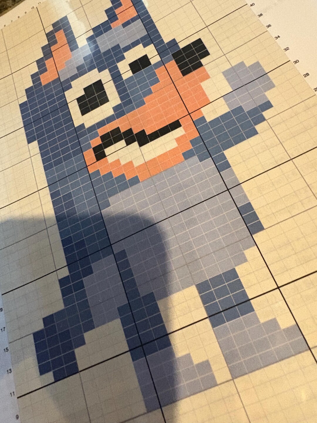 Bluey’s Graph Pattern - Etsy