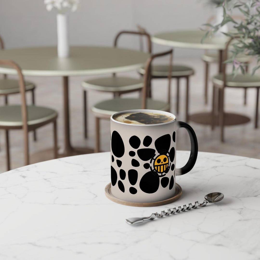 Trafalgar Law One Piece Magic Cup Color-changing Mug, 11oz - Anime ...