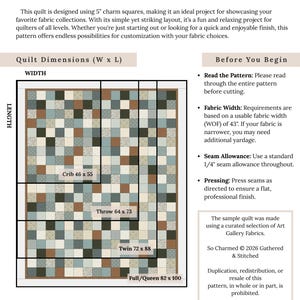 So Charmed Quilt Pattern – Beginner-friendly Charm Square PDF Pattern ...