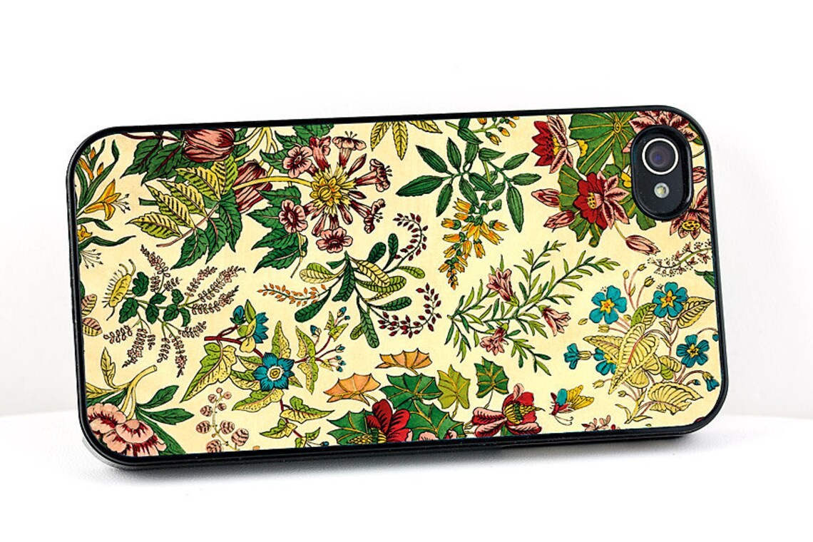 Floral Iphone 6 Case Victorian Flower Garden Retro Iphone 5 - Etsy