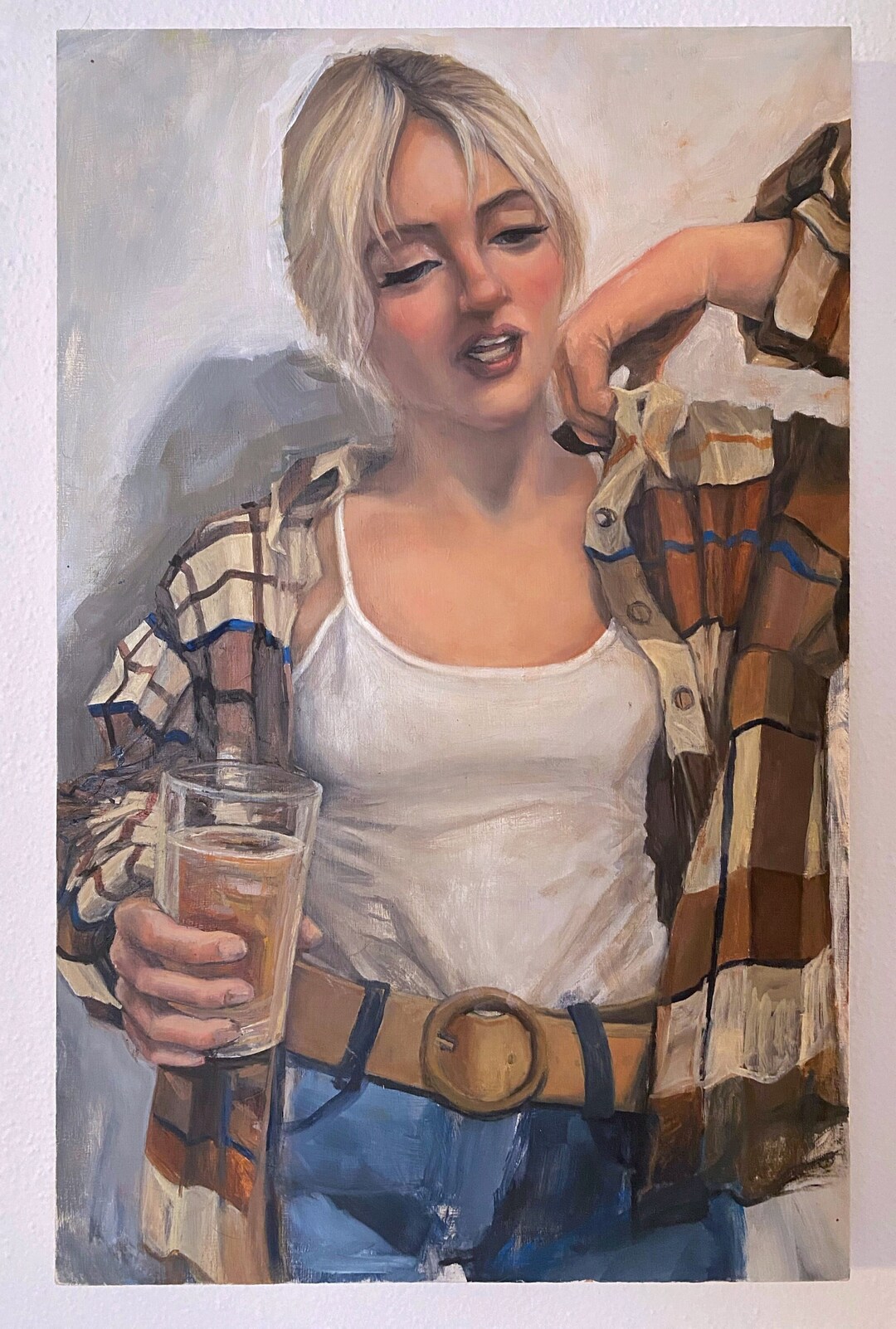 Portrait of Taylor, Original Oil Painting - Etsy