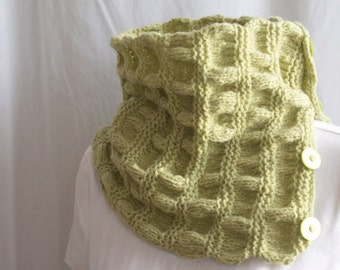 Entrelac Snood Knitting Pattern - Etsy