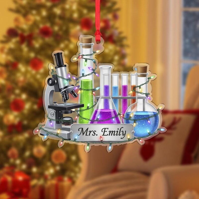 Chemistry Ornament - Etsy