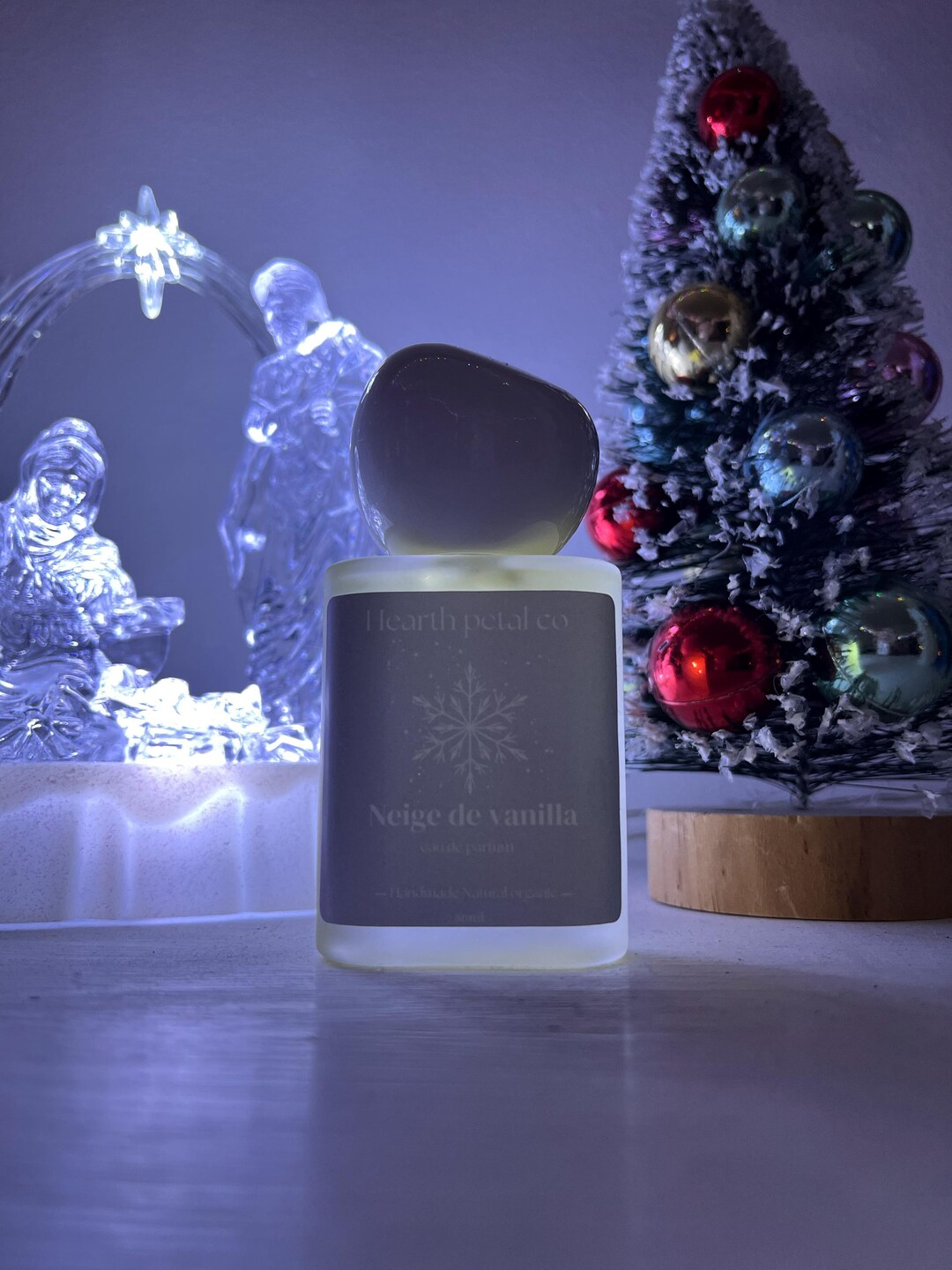 Winter Vanilla Peppermint Perfume ‘neige De Vanilla’ | Handmade Eau De ...