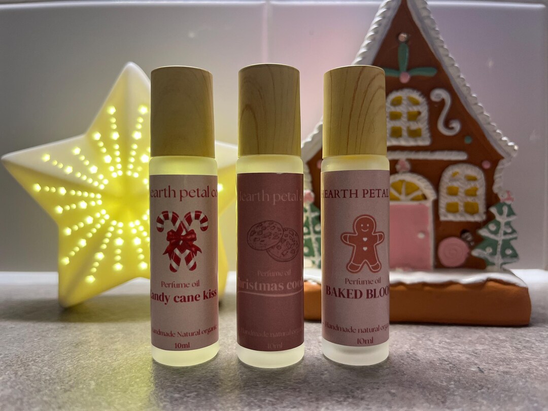Organic Christmas Holiday Bakery Perfume Oil Gift Set Bundle[handmade ...
