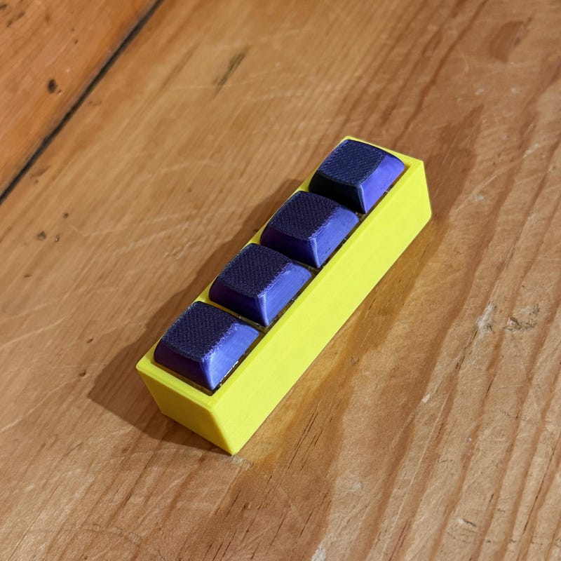 Keyboard Fidget 4 Keys - Etsy