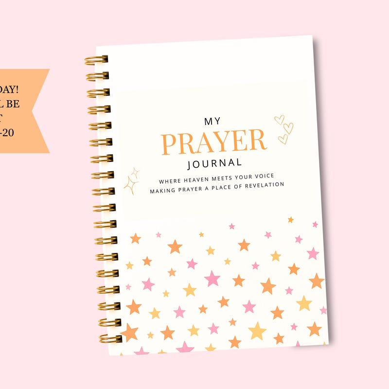 Custom Prayer Journal Cover - Etsy