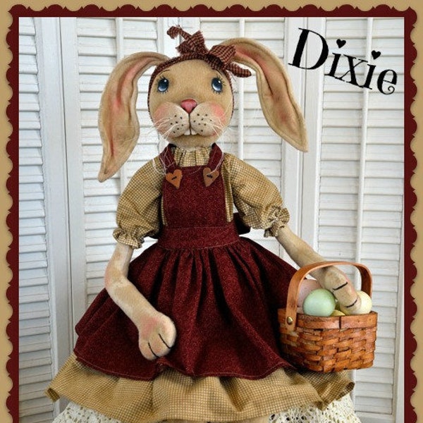 Primitive Rabbit Patterns - Etsy