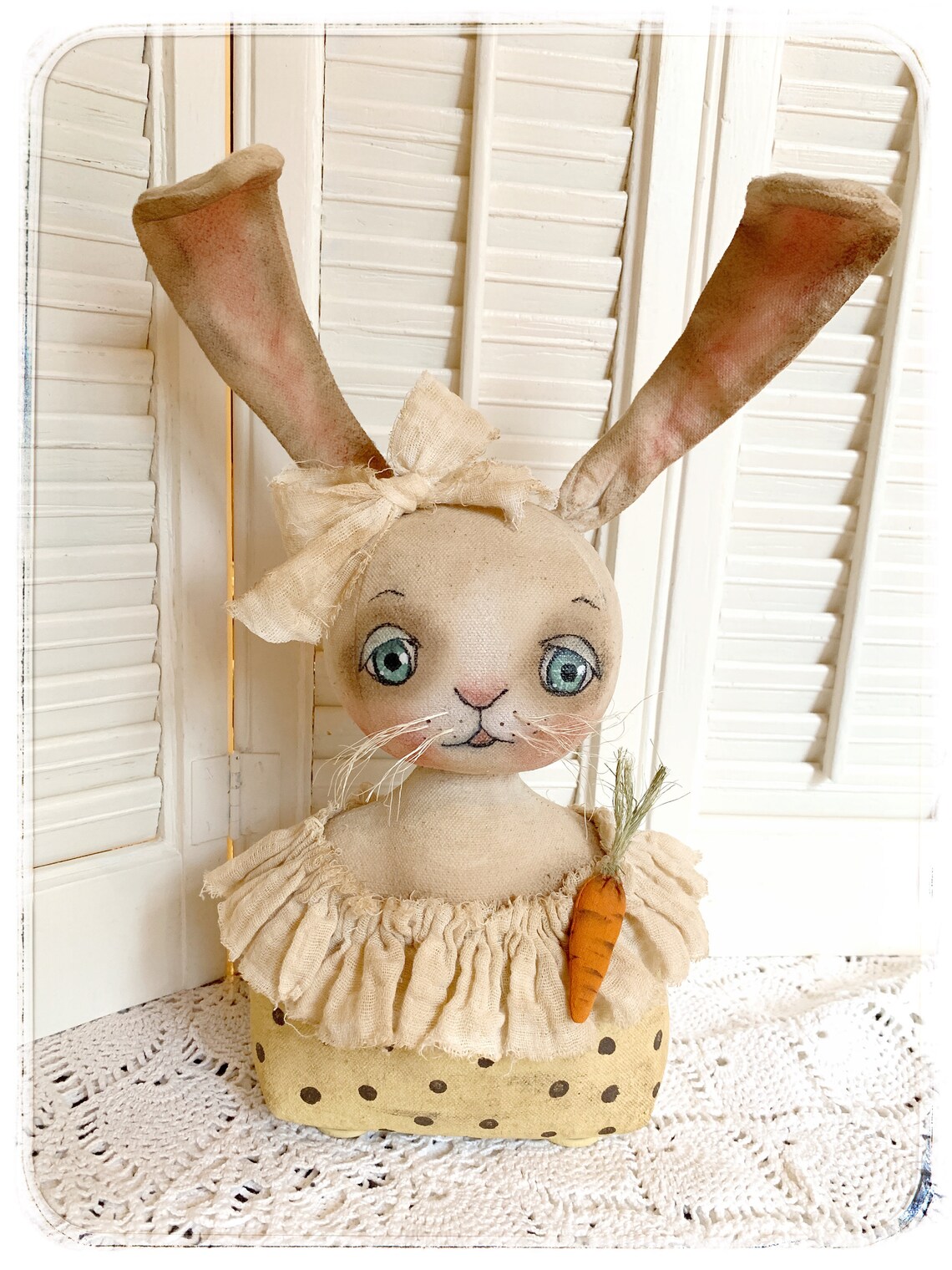 Primitive Bunny Pattern E-PATTERN Bunny Shelf Sitters - Etsy