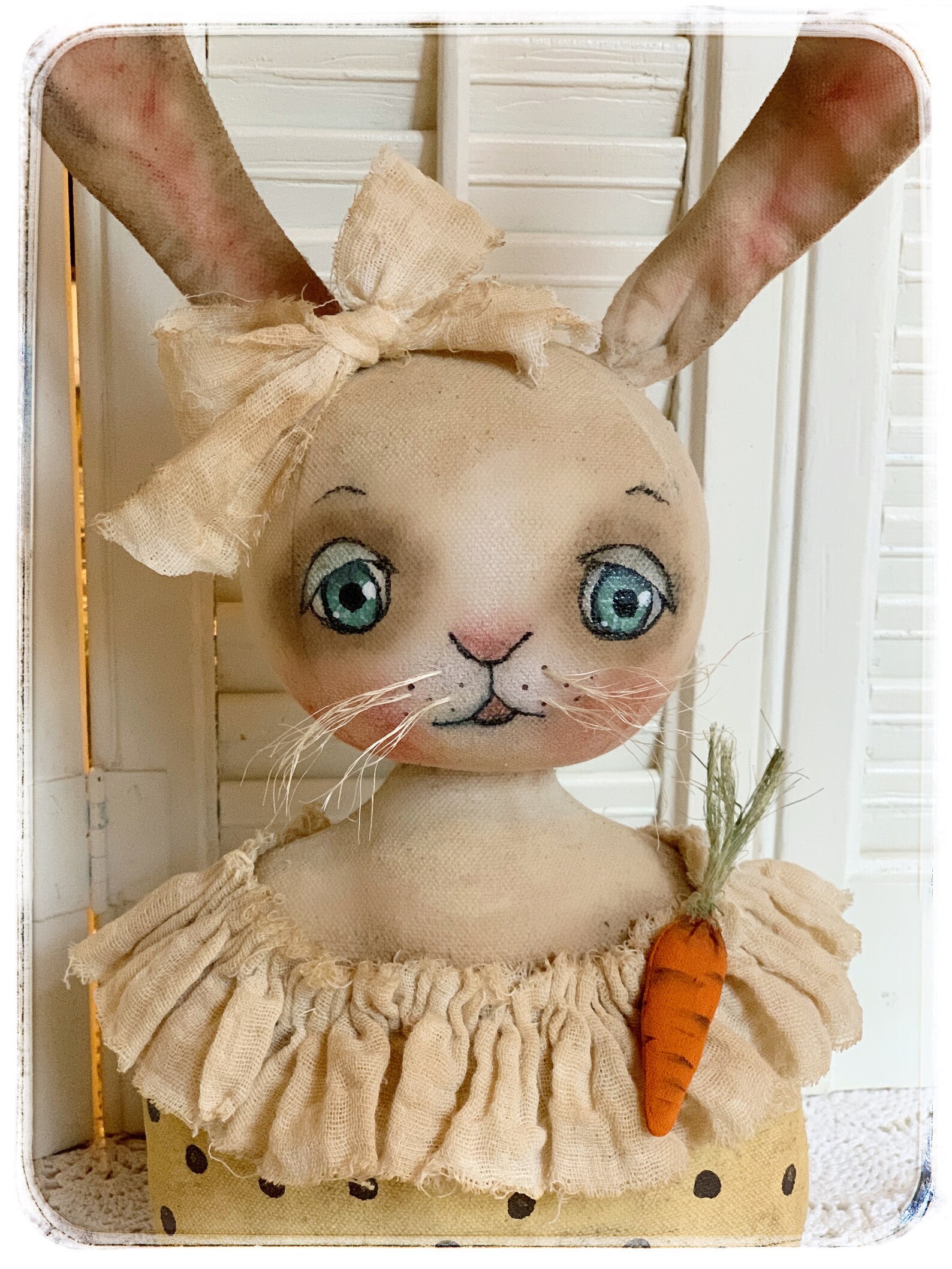 Primitive Bunny Pattern E-PATTERN Bunny Shelf Sitters - Etsy