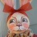 Primitive Bunny Pattern, Rabbit, PDF E-pattern, Easter, Spring, PDF ...