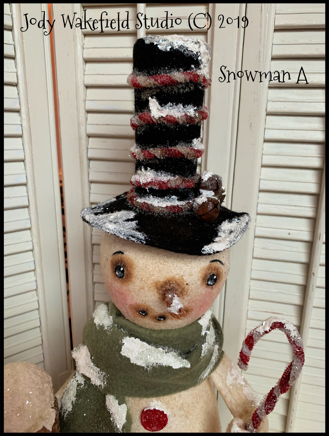 Primitive PATTERN Sweet Prim Snowmen Christmas E-pattern | Etsy