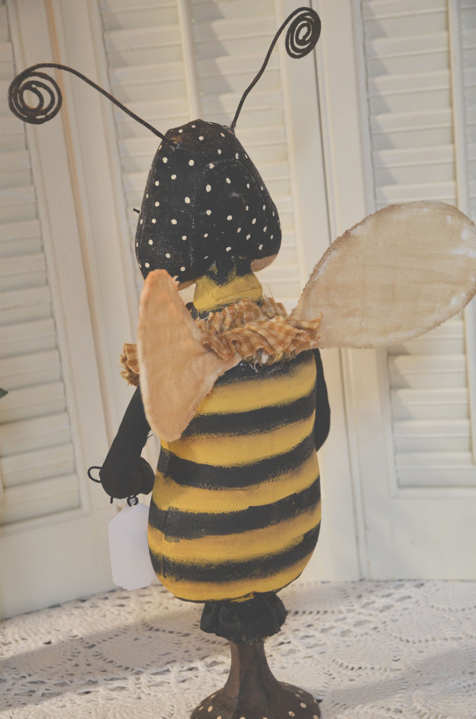 Primitive Bee and Sunflower Pattern Make-do E PATTERN - Etsy
