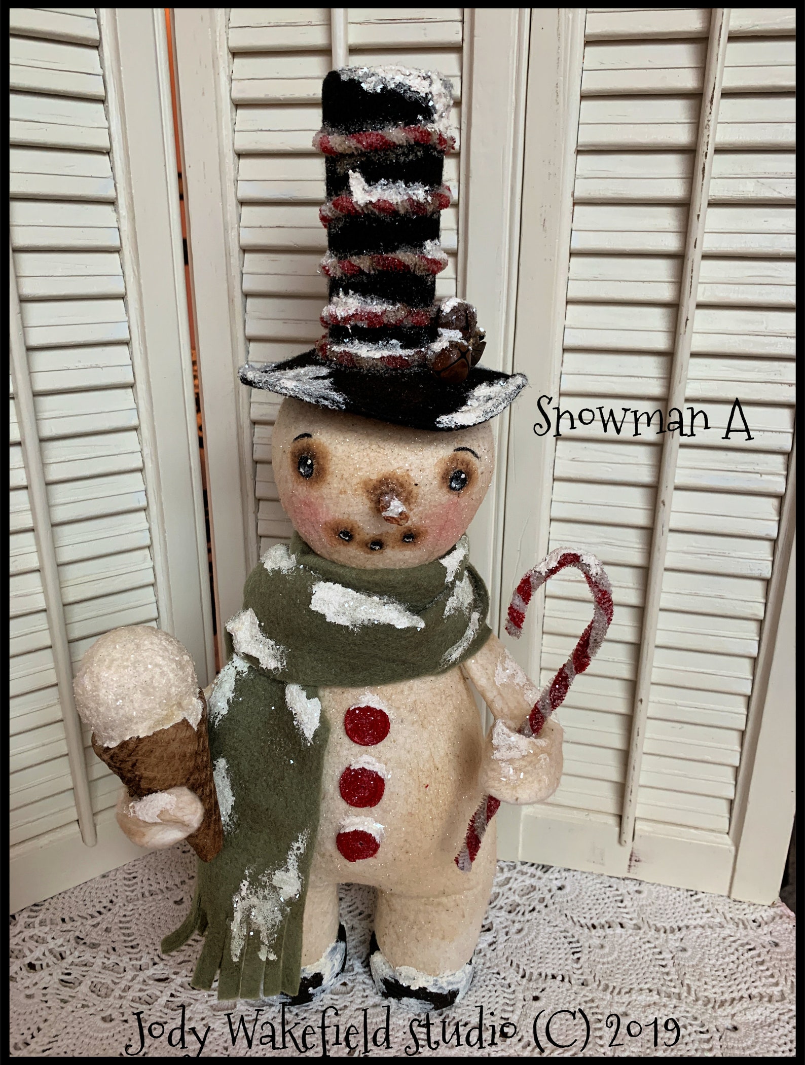 Primitive PATTERN Sweet Prim Snowmen Christmas E-pattern - Etsy
