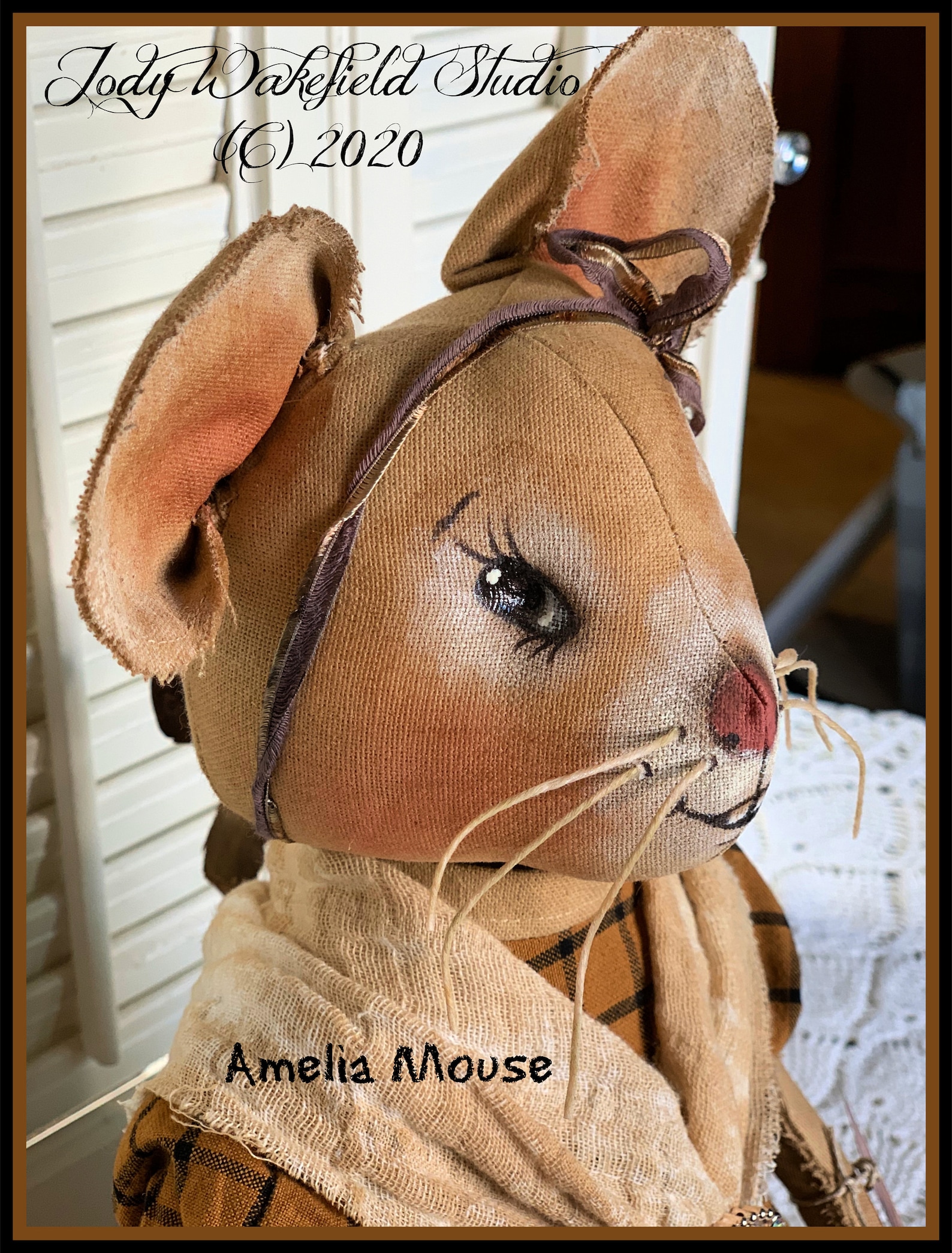 Primitive Mouse Pattern Cloth Doll Patterns Primitive - Etsy