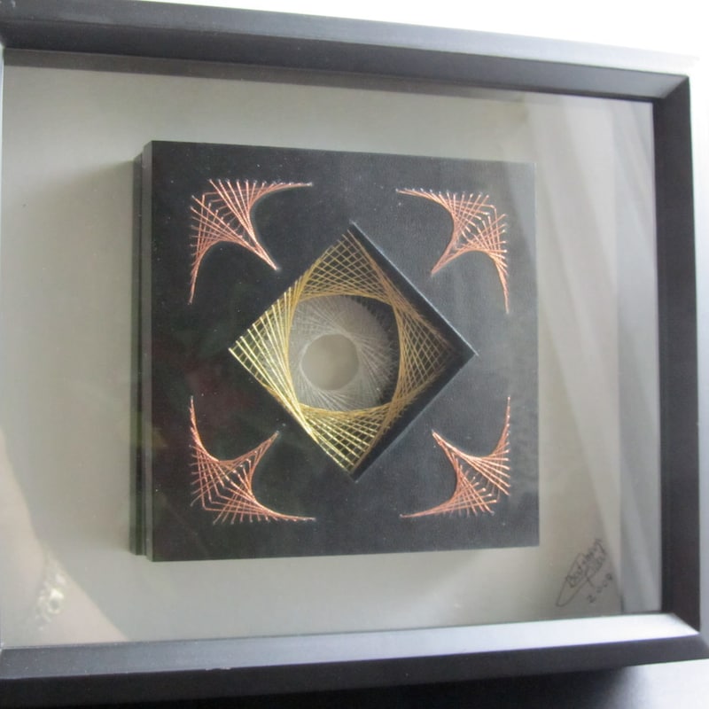 Abstract String Art - Etsy
