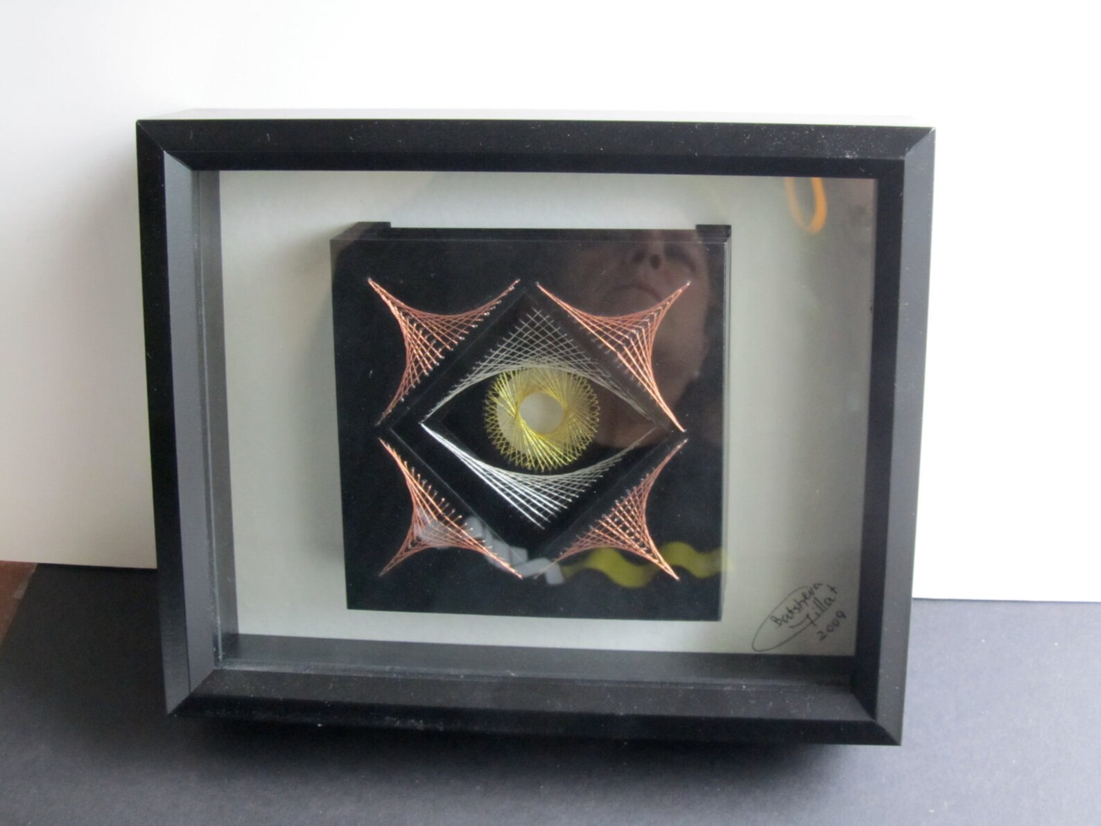 STRING ART Home Décor Abstract EYE Wall Art Handmade Original Design ...