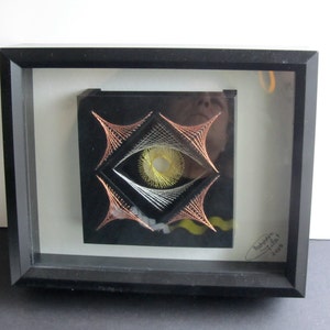 STRING ART Home Décor Abstract EYE Wall Art Handmade Original Design ...
