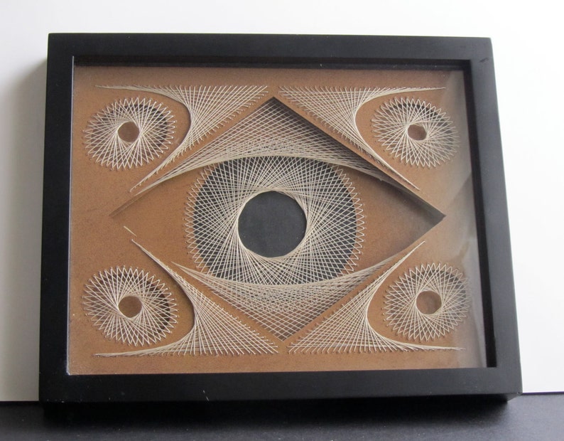 STRING ART Abstract GEOMETRIC Original Design Home Décor Wall Art ...