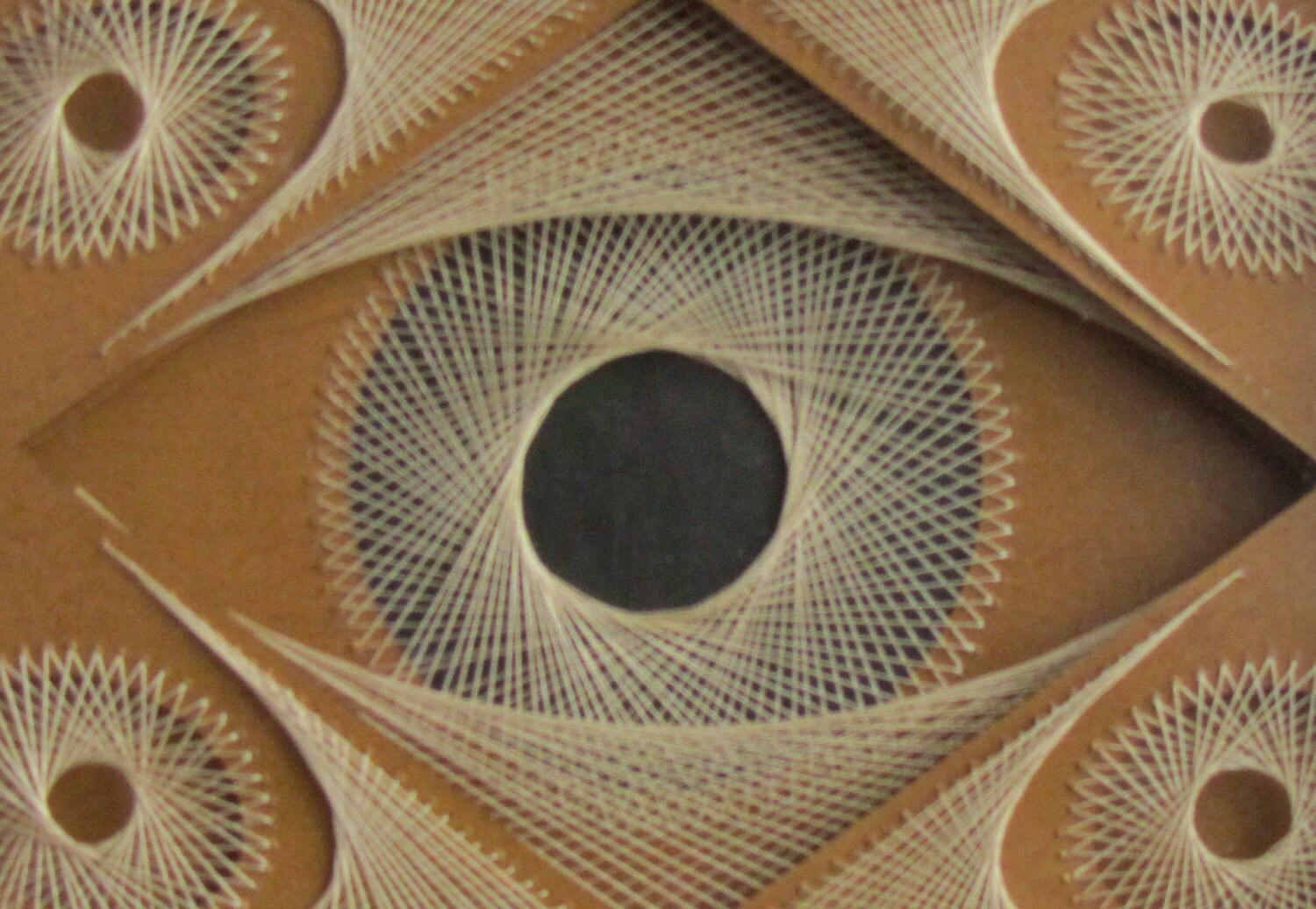 STRING ART Abstract GEOMETRIC Original Design Home Décor Wall Art ...