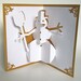 SNOWMAN 3D Pop up Greeting Card Home Décor Handmade Cut by Hand ...