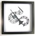 TRUMPET and Music NOTES GRADUATION Gift Black Silhouette Paper Cut for ...