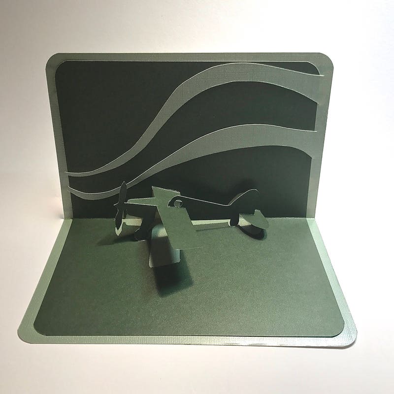 Pop up Cut Card - Etsy