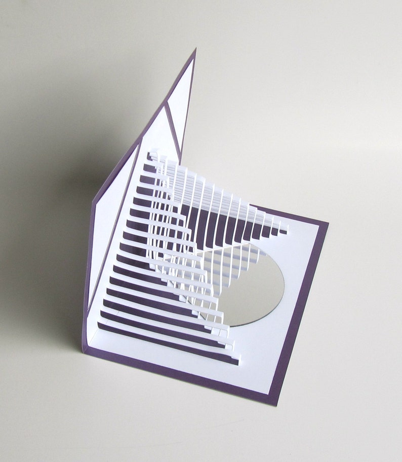 Pop up 3D Card STAIRS TO SUCCESS Home Décor Handmade - Etsy Sweden