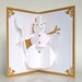 SNOWMAN 3D Pop up Greeting Card Home Décor Handmade Cut by Hand ...