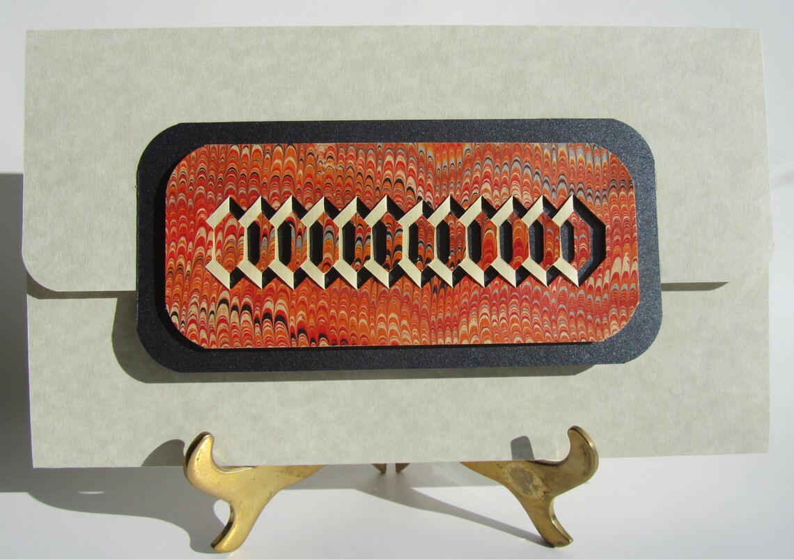 Greeting Cards Handmade/hand Cut With Festive Elegant Intricate Paper ...