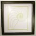 NAUTILUS Shell Silhouette Paper Cutout in Shimmery Light Yellow ...