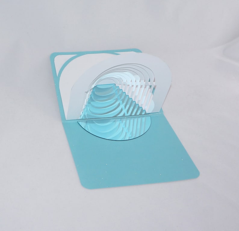 GATES to the FUTURE 3D Pop up GRADUATION Card Origamic Architecture ...