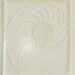 NAUTILUS Shell Silhouette Paper Cutout in Shimmery Light Yellow ...