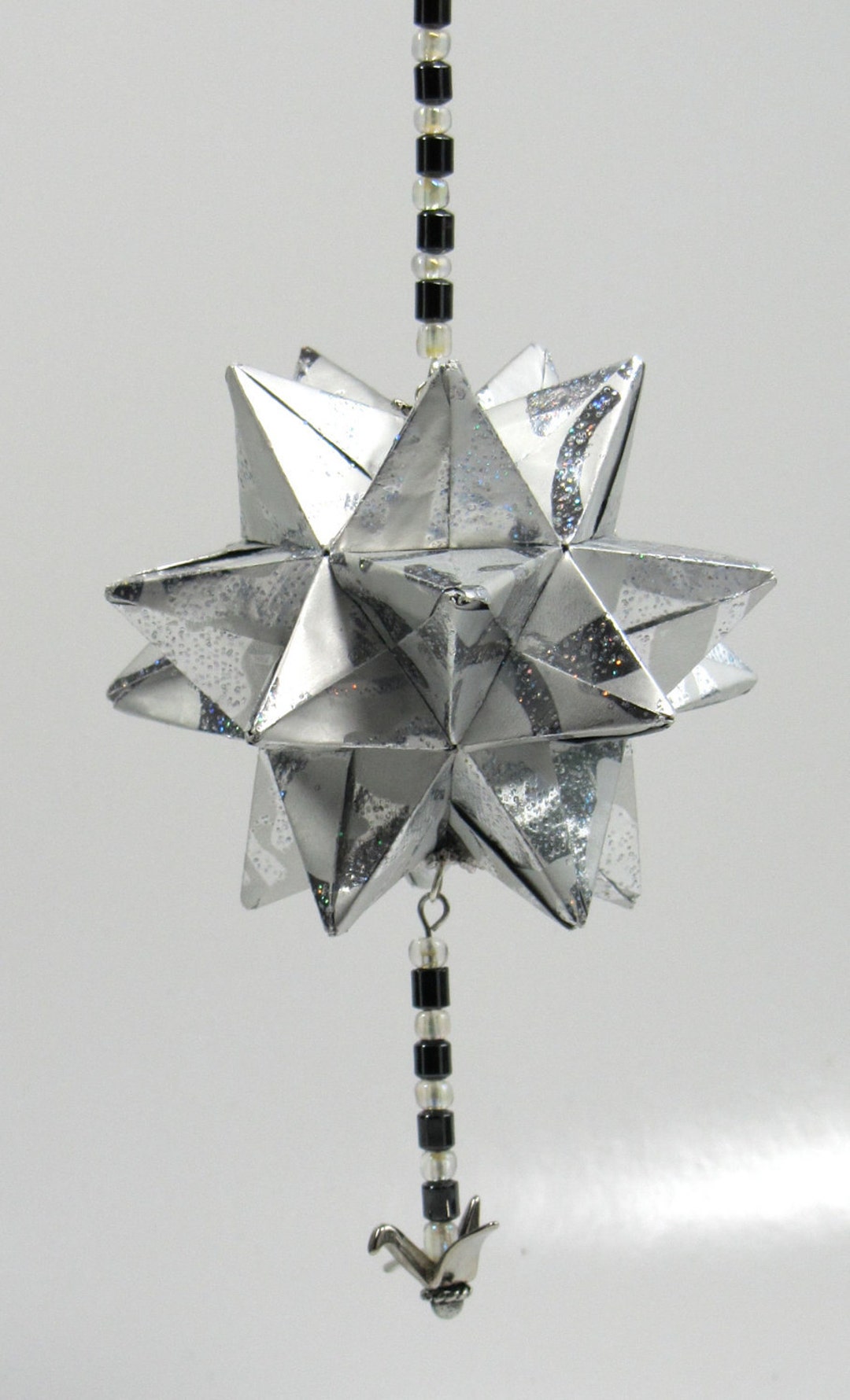 CHRISTMAS ORNAMENT GIFT Star Ball Modular Origami, Handmade, Home Décor ...